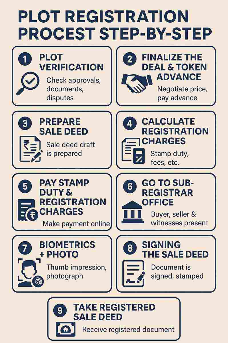 Plot Registration Process Step-by-Step in Hyderabad